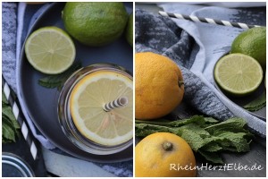 Eistee mit Holunder und Minze | rheinherztelbe.de